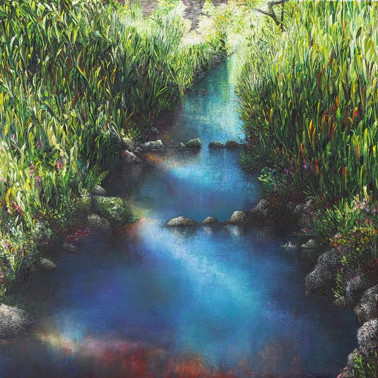 Clare Law - Flight of the Kingfisher - contemporary highly textured ...