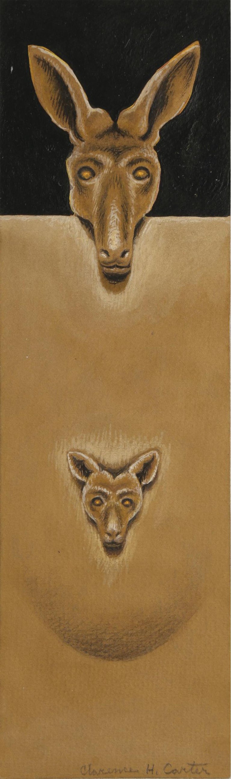 Clarence Holbrook Carter - Over and Above: Kangaroo, Mid-Century ...