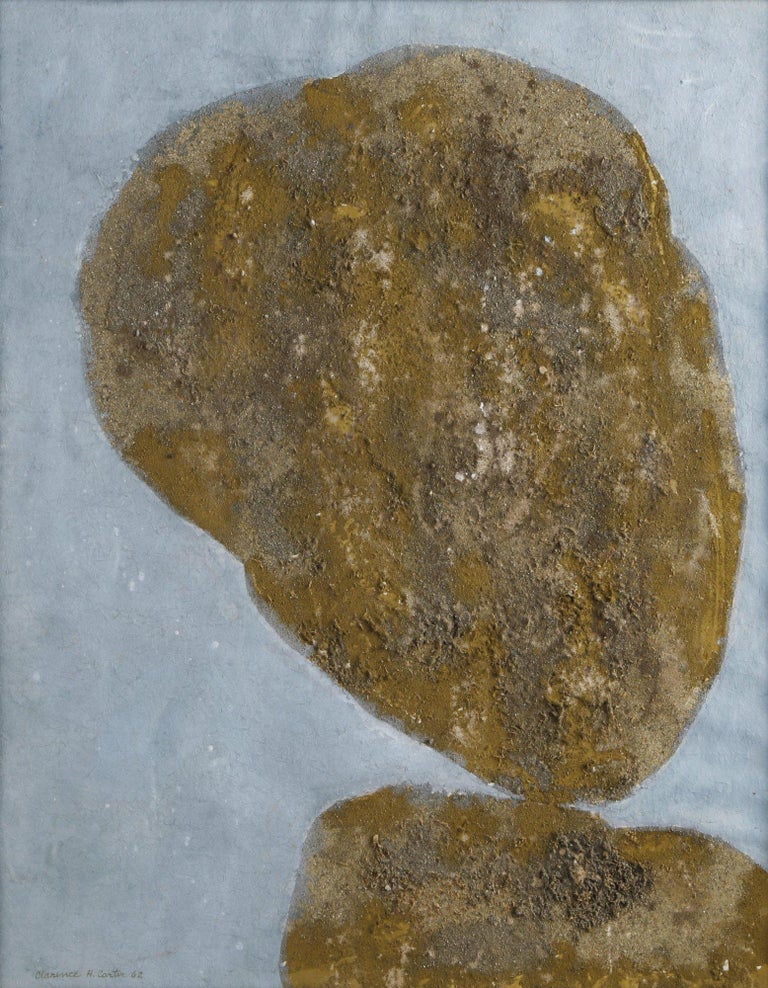 Clarence Holbrook Carter - "Rockefeller Center" - Abstract Rock, Mid ...