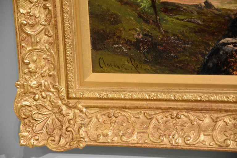 Clarence Roe - "Scene in North Wales" Oil painting by Clarence Roe at ...