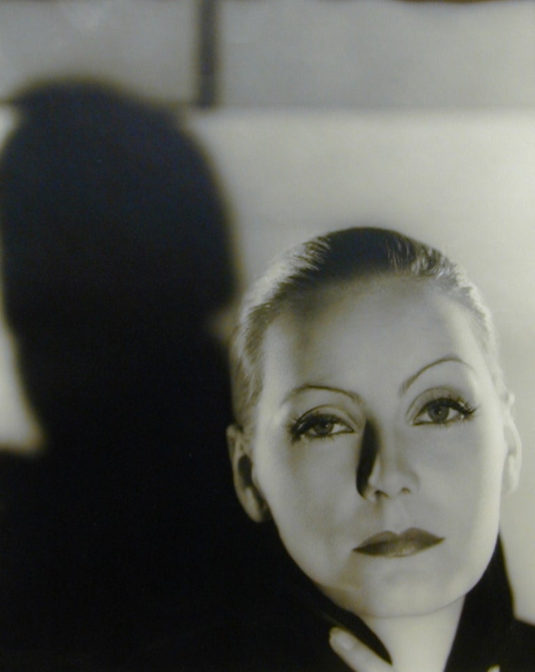 Clarence Sinclair Bull - Portrait of Greta Garbo For Sale at 1stDibs