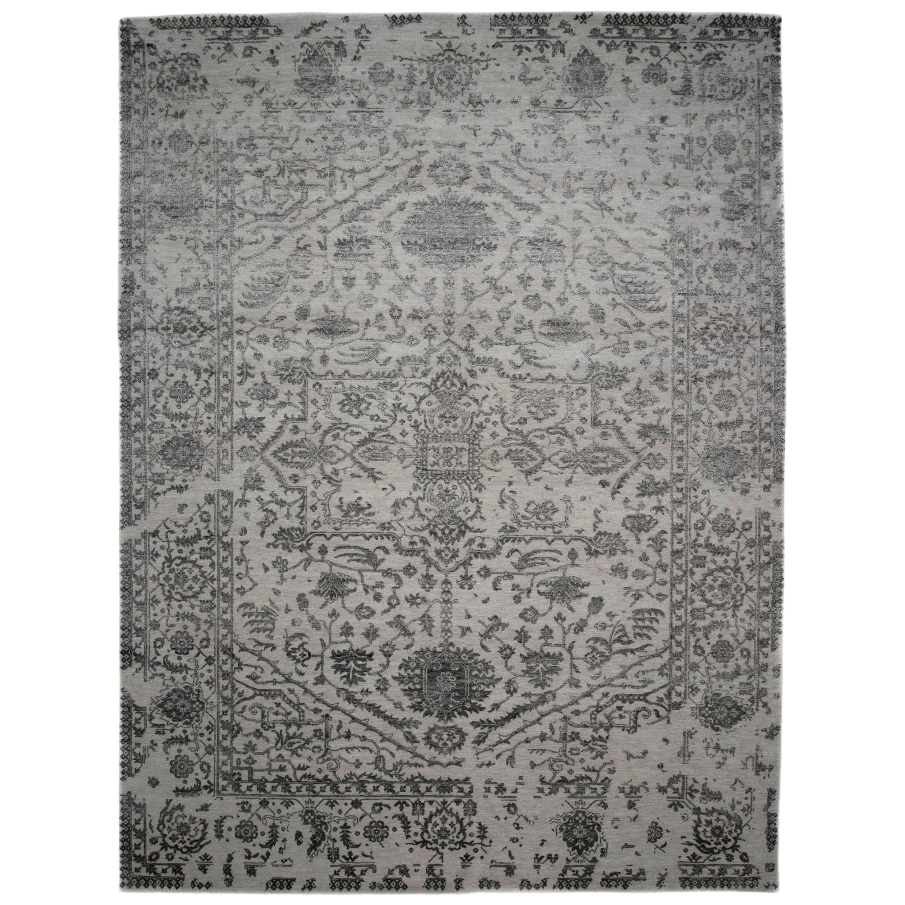 Hand Knotted Area Rug - 4,910 For Sale on 1stDibs | hand knotted area rugs