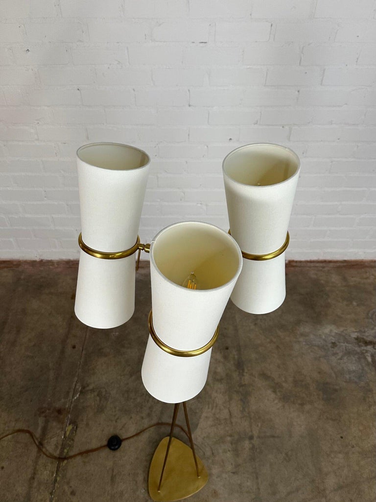 Clarkson Triple Floor Lamp For Sale at 1stDibs