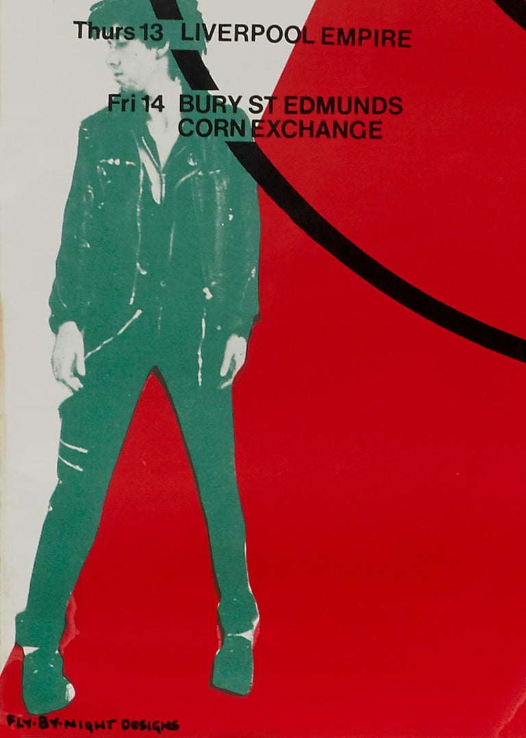 The Clash "Clash On Parole" Original Vintage Tour Poster, British, 1978 ...