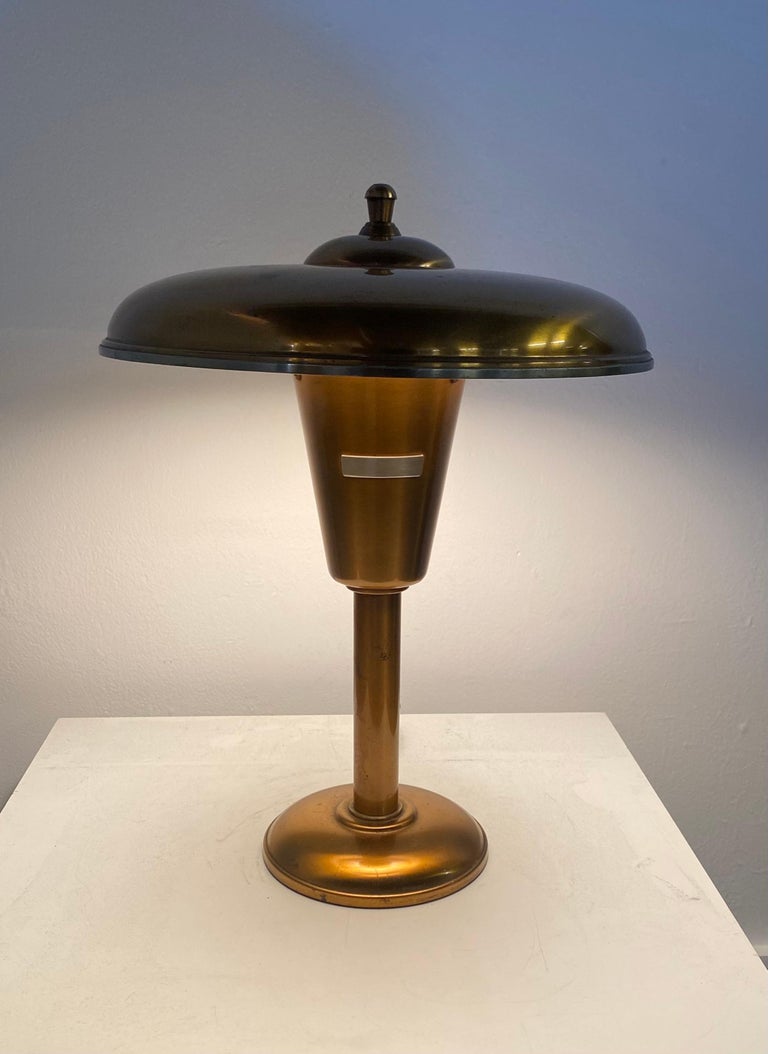 Classic American Art Deco, Faries Desk / Task Lamp, circa 1930s For ...