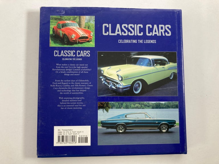 Classic Cars Celebrating the Legends 1901-1973 Book at 1stDibs