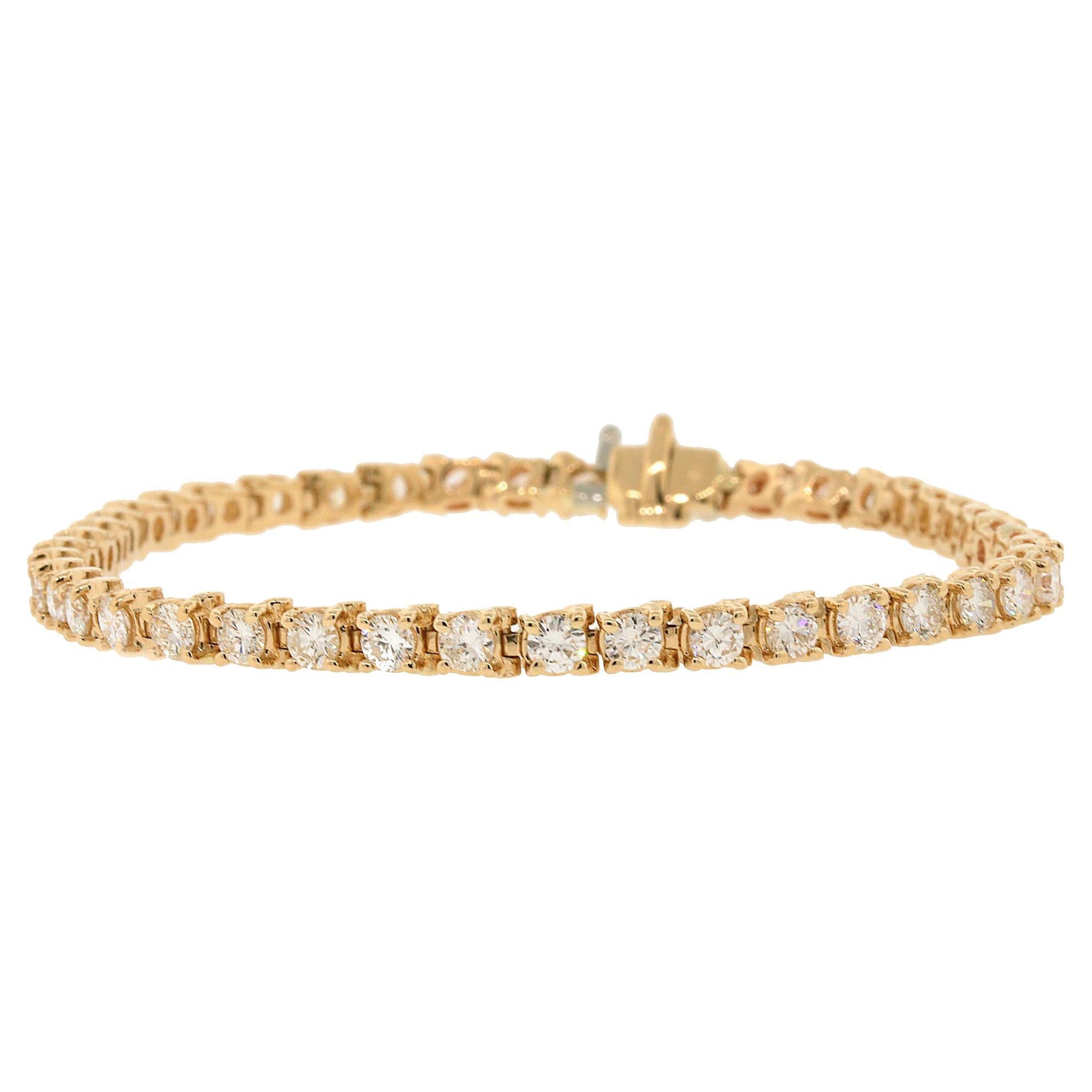 Classic 1920s Diamond Tennis Bracelet At 1stdibs