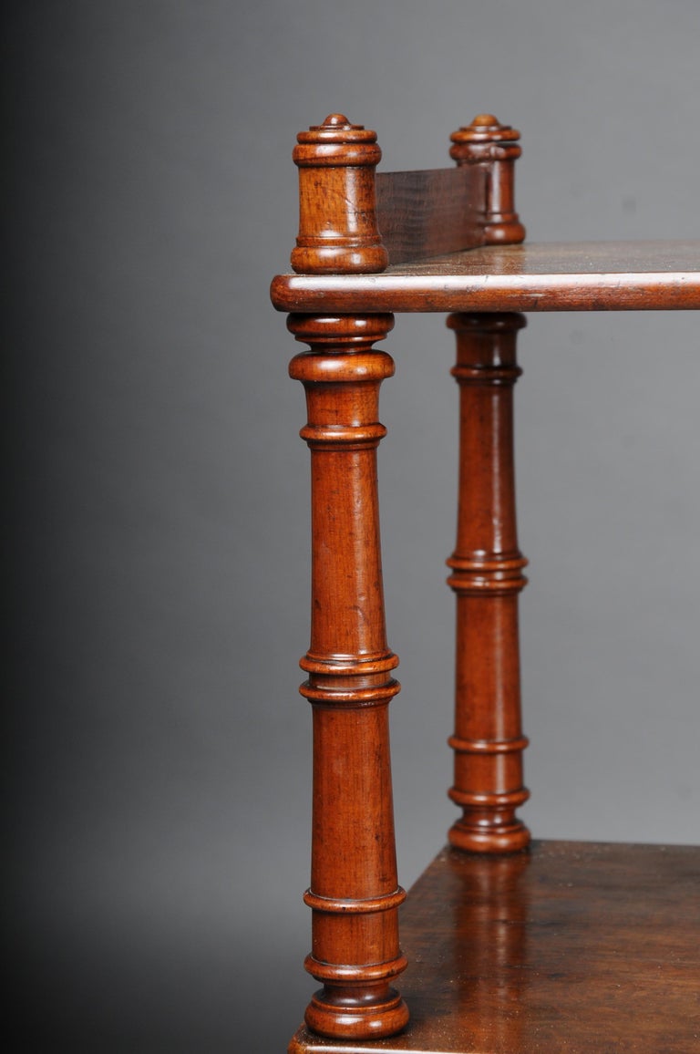 Classic English Side Table / Etagere, Mahogany, Around 1890 For Sale at ...