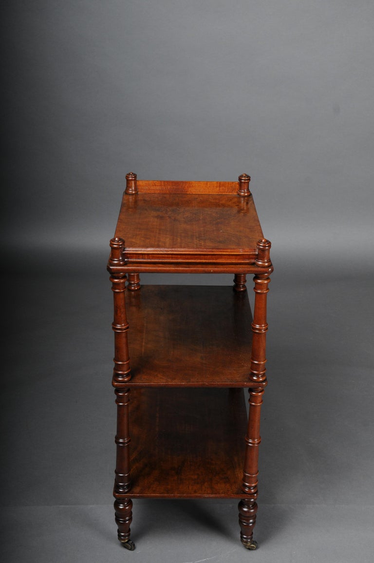 Classic English Side Table / Etagere, Mahogany, Around 1890 For Sale at ...