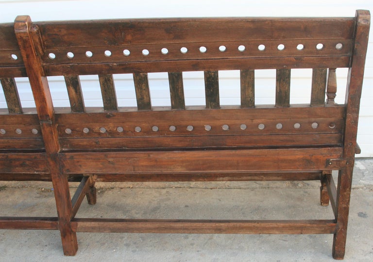 Classic Example of a Colonial Era Bench from the British Empire For ...
