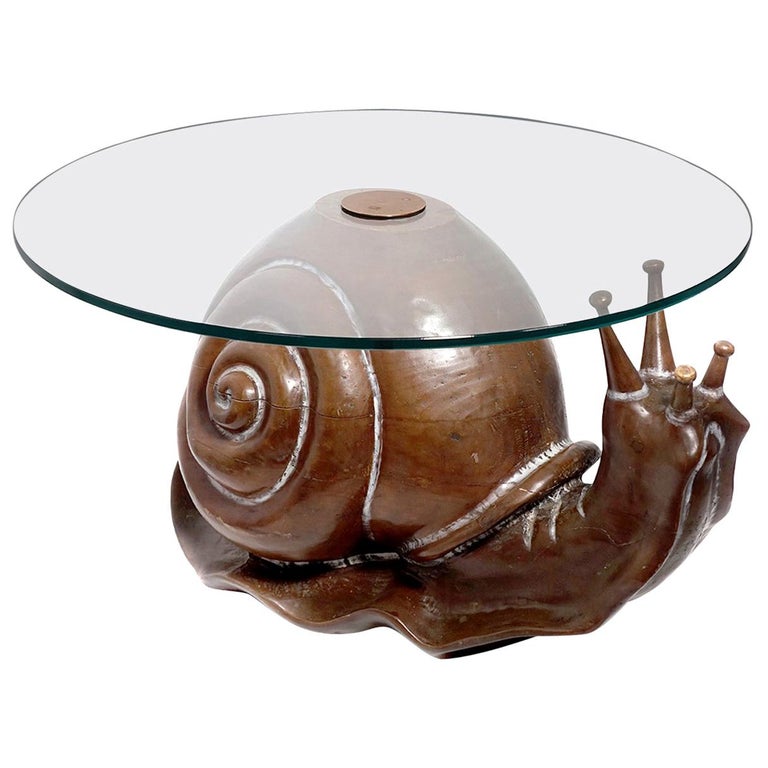 Classic Federico Armijo Snail Table at 1stDibs