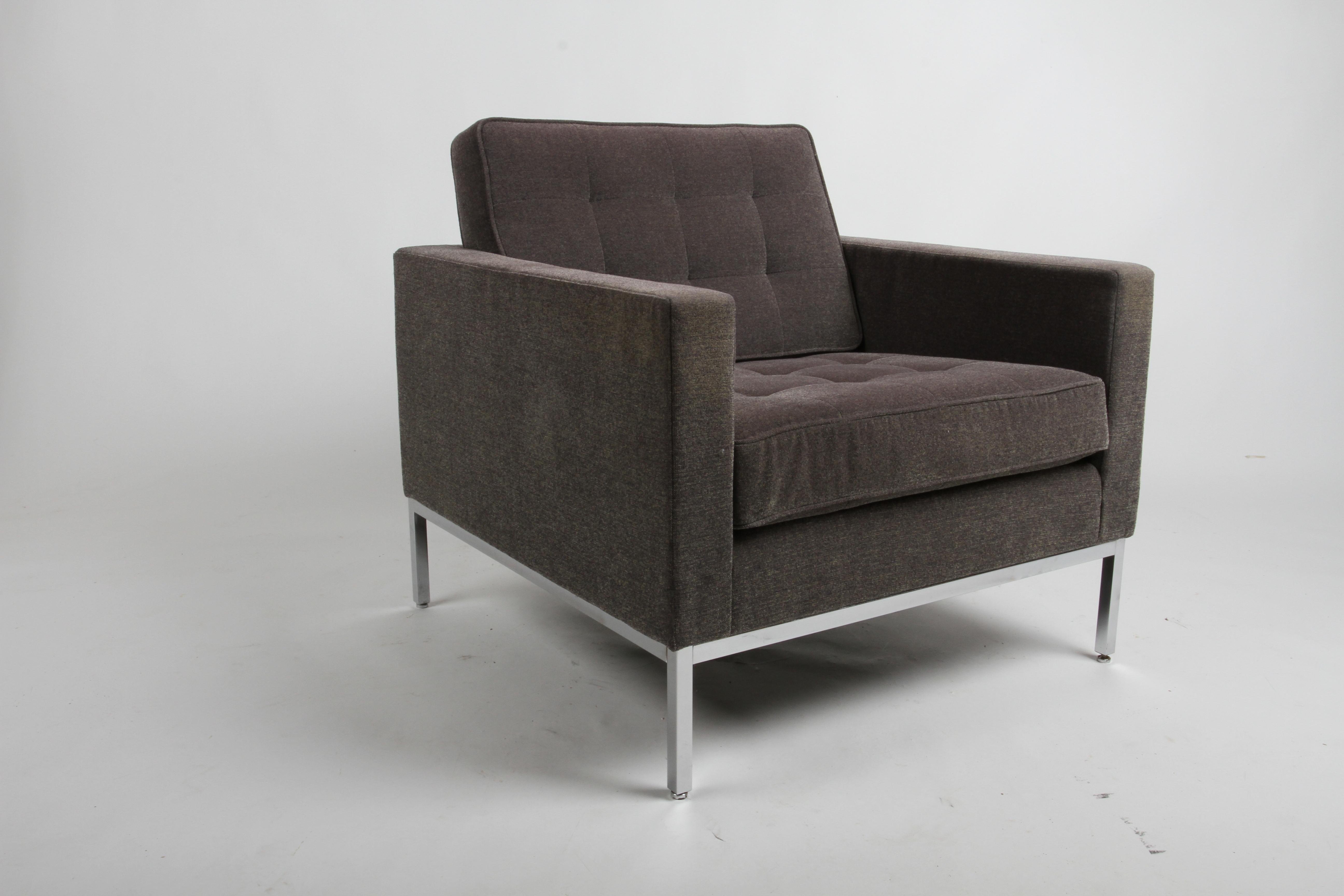 Classic Florence Knoll for Knoll Studio Tufted Lounge or Club Chair ...
