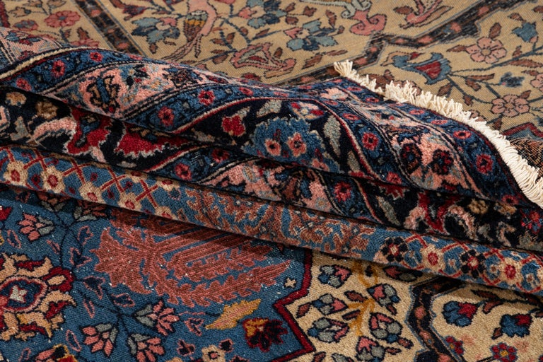 Classic Handmade Antique Persian Tabriz Wool Rug With Allover Design ...