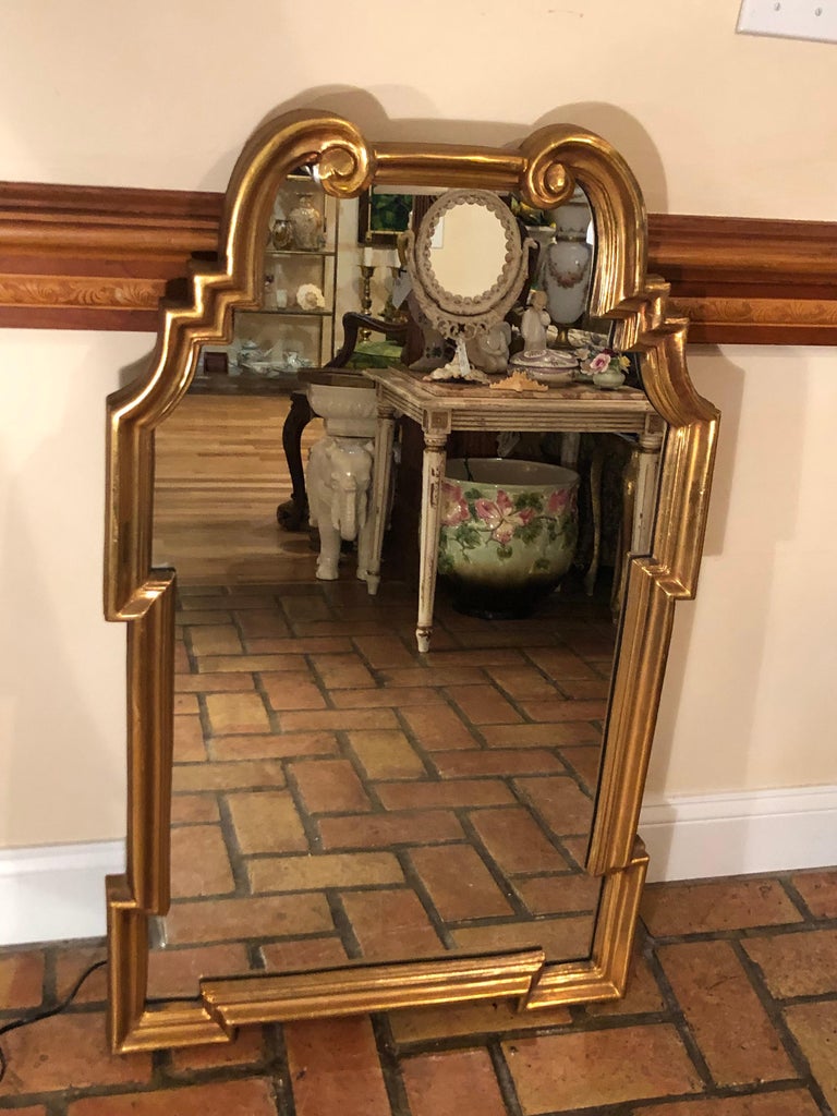 Classic Hollywood Regency Gilt Mirror by Labarge at 1stDibs
