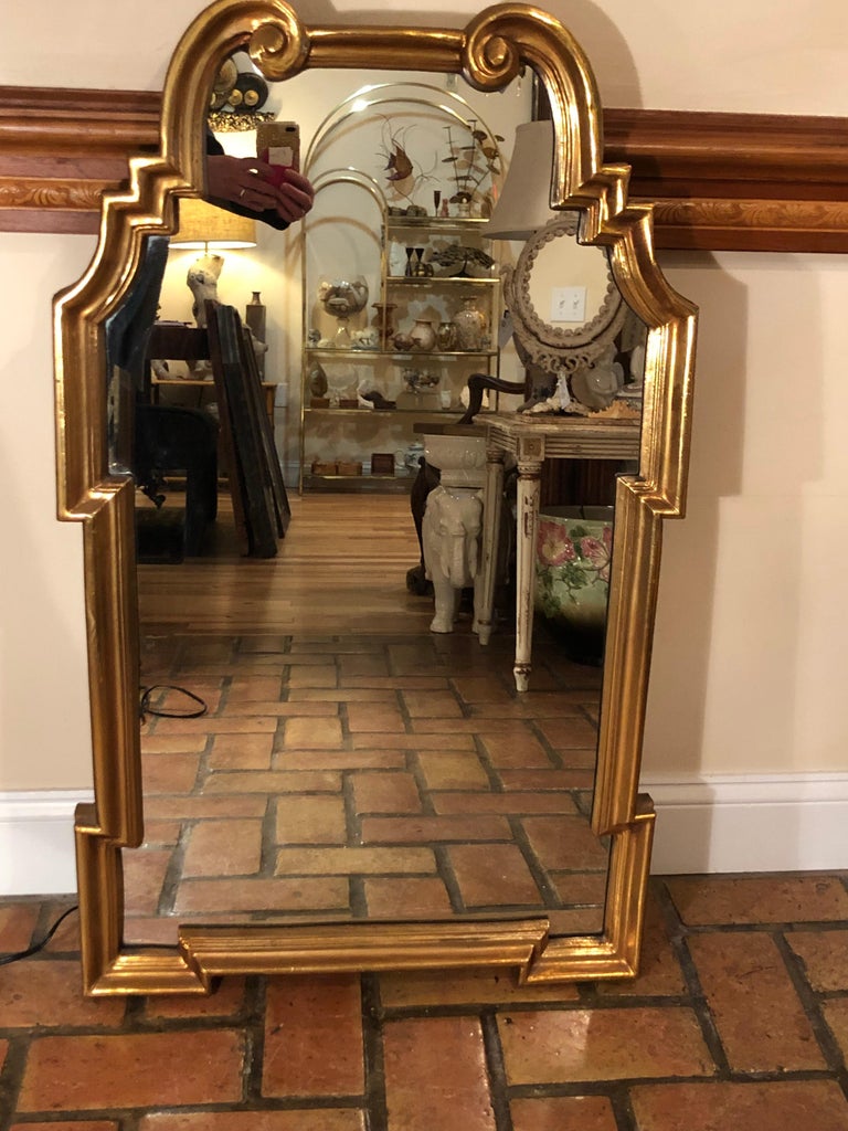 Classic Hollywood Regency Gilt Mirror by Labarge at 1stDibs