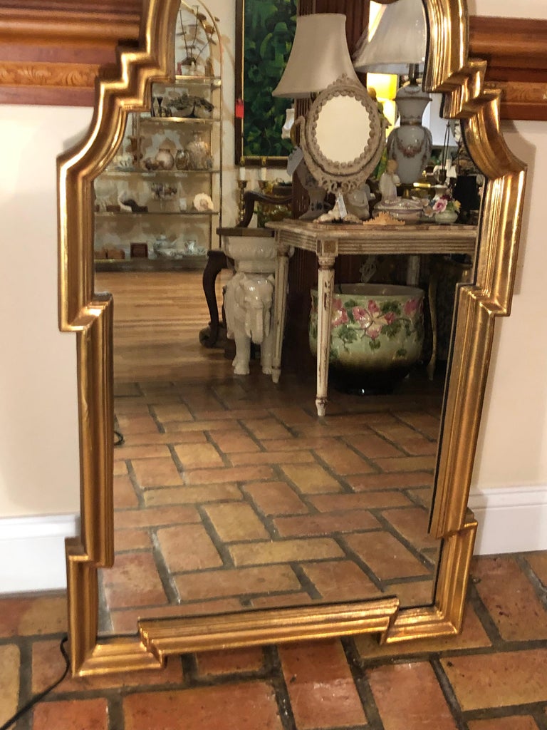 Classic Hollywood Regency Gilt Mirror by Labarge at 1stDibs