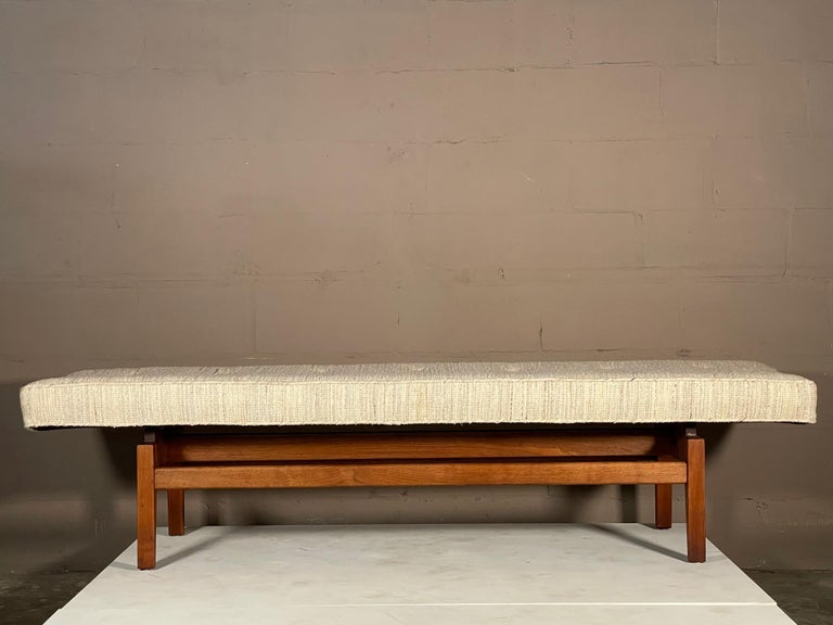 Classic Jens Risom Floating Bench at 1stDibs