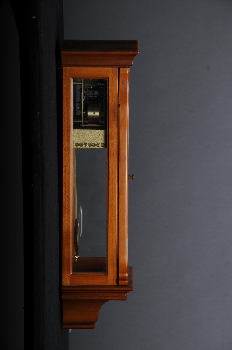 Classic Kieninger Pendulum Wall Clock/Regulator, Cherry Wood For Sale ...