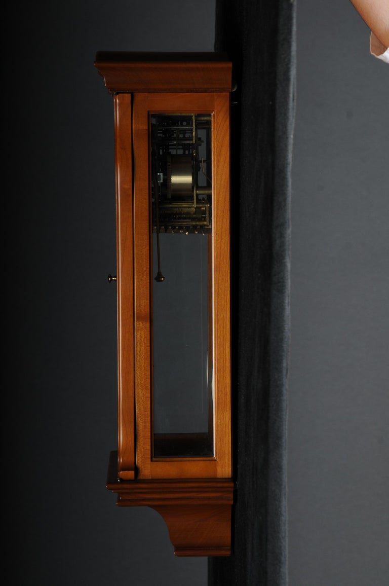 Classic Kieninger Pendulum Wall Clock/Regulator, Cherry Wood For Sale at 1stDibs | kieninger ...