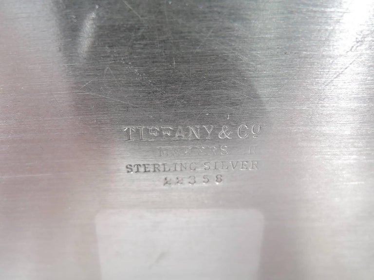 Classic Large Sterling Silver Box by Tiffany For Sale at 1stDibs
