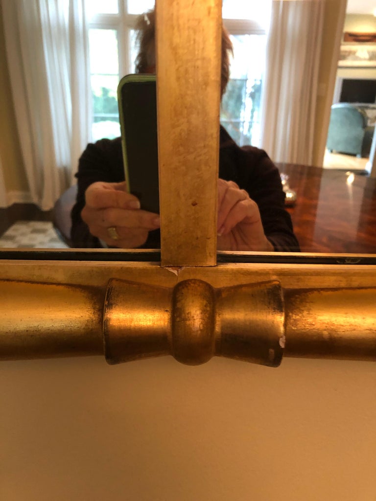 Classic Long Horizontal Giltwood Antique Mirror at 1stDibs | long ...