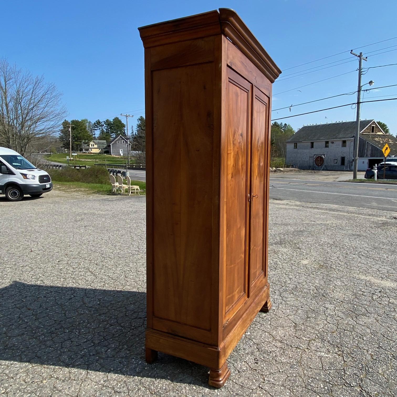 Classic Louis Philippe French Cherry Armoire or Wardrobe found in ...