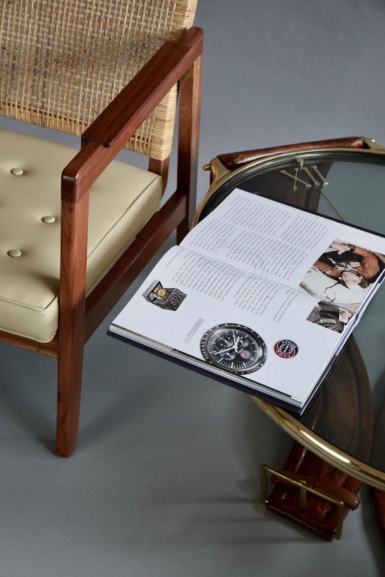 Classic Vintage Gold Wrist Watch Coffee Table For Sale at 1stDibs