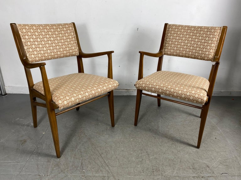 Classic Pair of Modernist Armchairs by John Van Koert for Drexel For ...