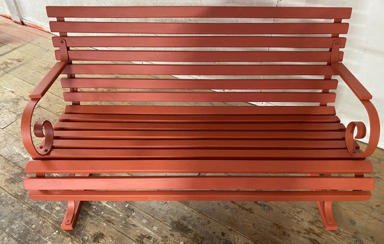 Classic Park Bench for the Garden For Sale at 1stDibs