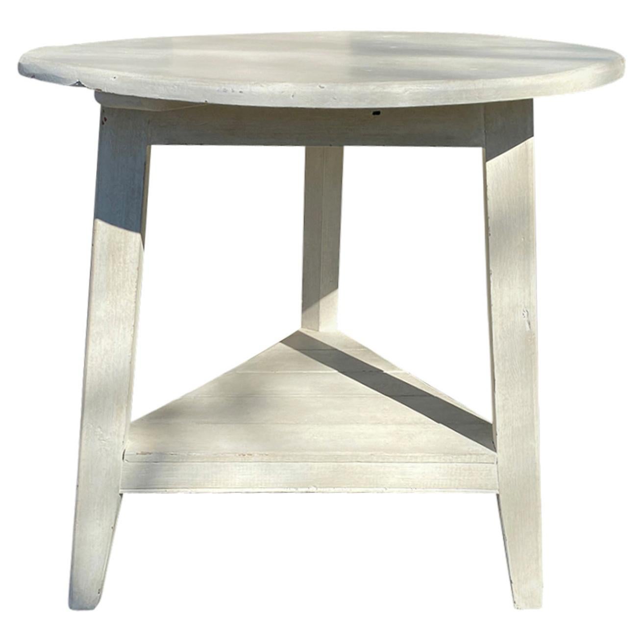 Vintage Pine Wood Work Table Small Kitchen Island with Original Painted ...