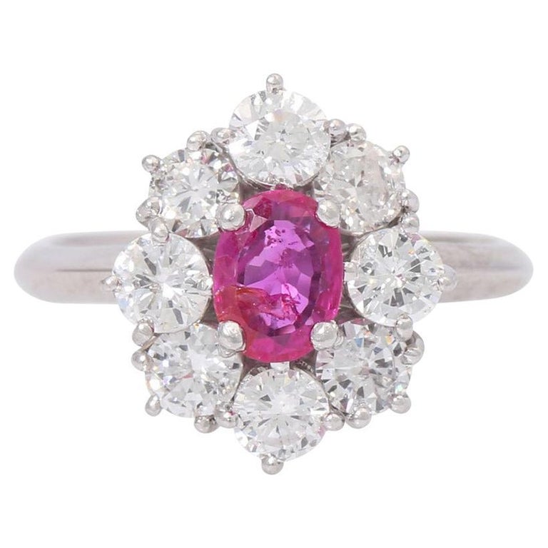 Classic Ring with Ruby Approx. 0.80ct For Sale at 1stDibs