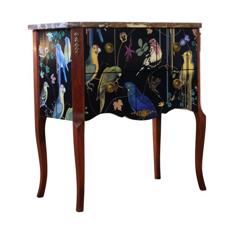 Classic Rococo Style Chest with Christian Lacroix Design For Sale at ...