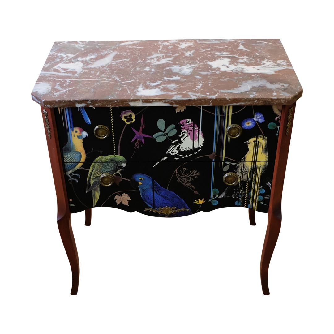 Classic Rococo Style Chest with Christian Lacroix Design For Sale at ...
