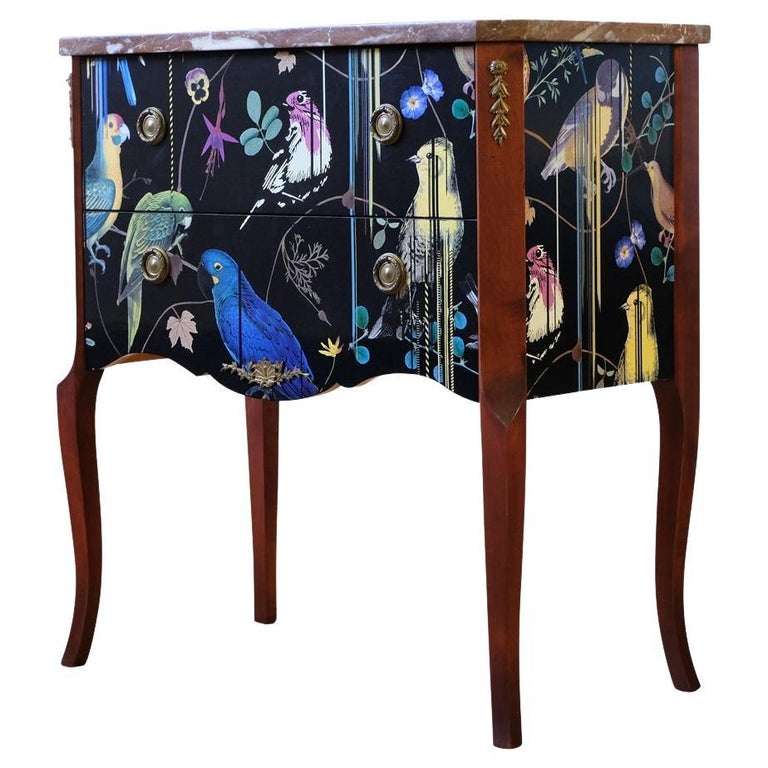 Classic Rococo Style Chest with Christian Lacroix Design For Sale at ...