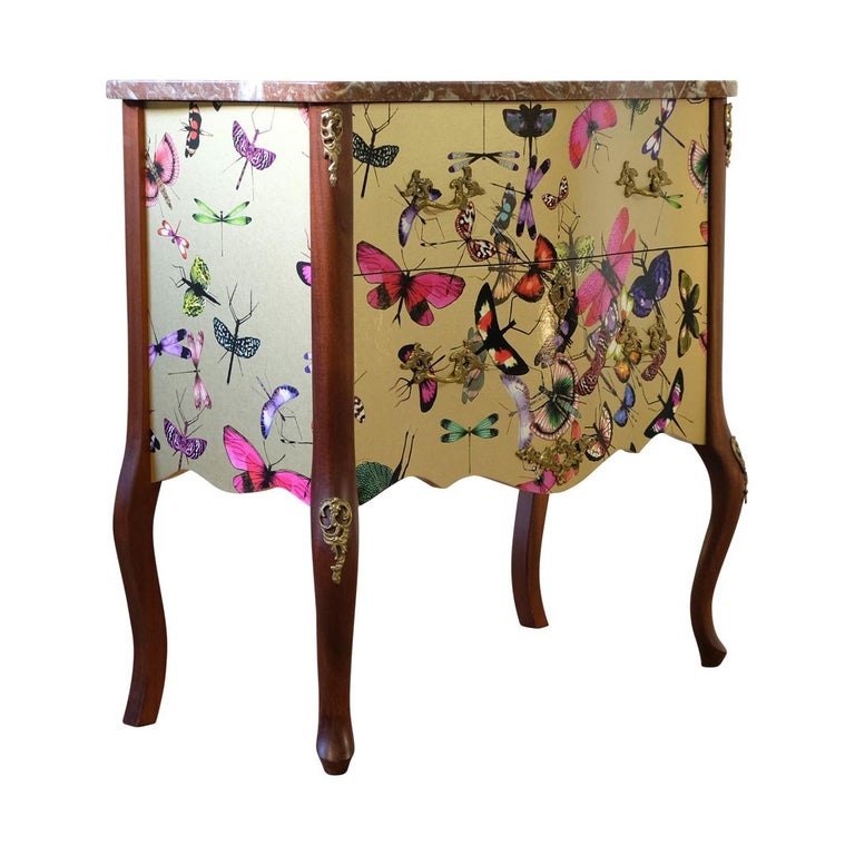 Classic Rococo Style Chests with Gold Christian Lacroix Design and ...