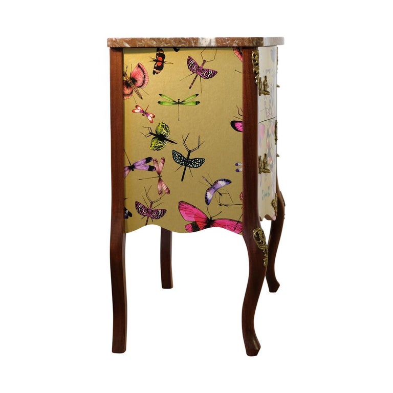 Classic Rococo Style Chests with Gold Christian Lacroix Design and ...