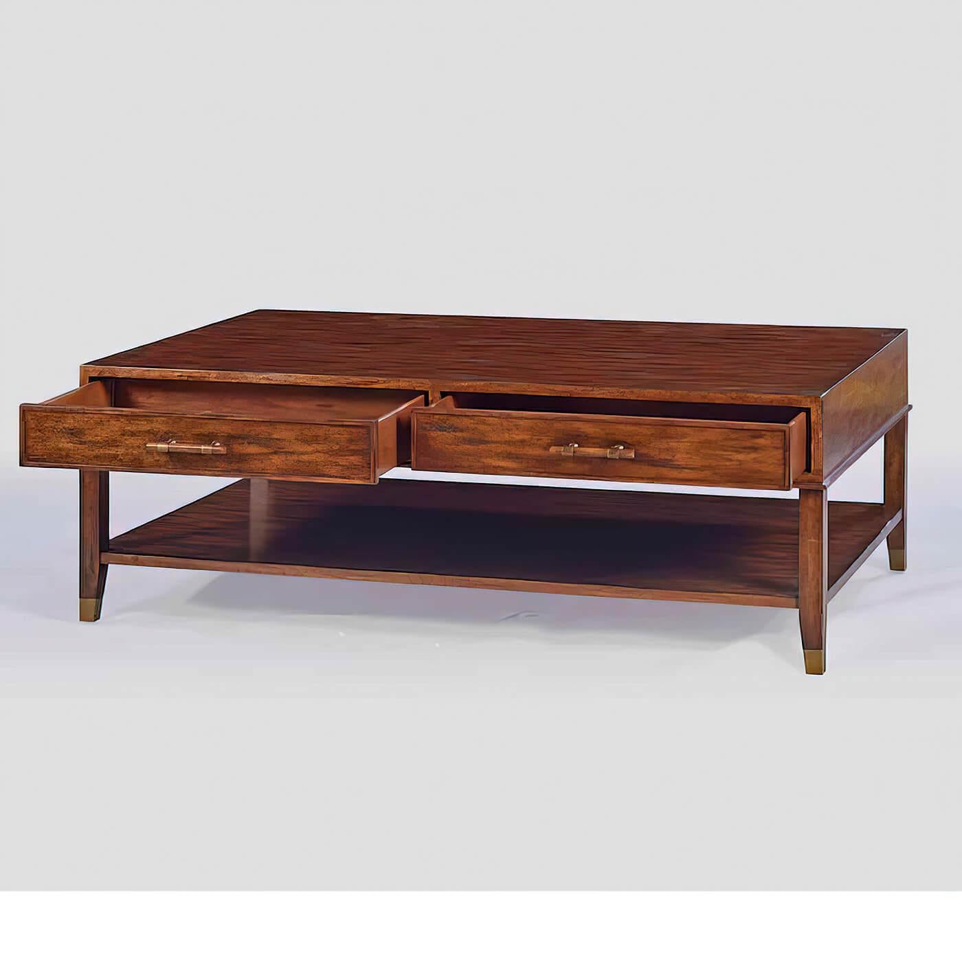 Classic Rustic Coffee Table at 1stDibs