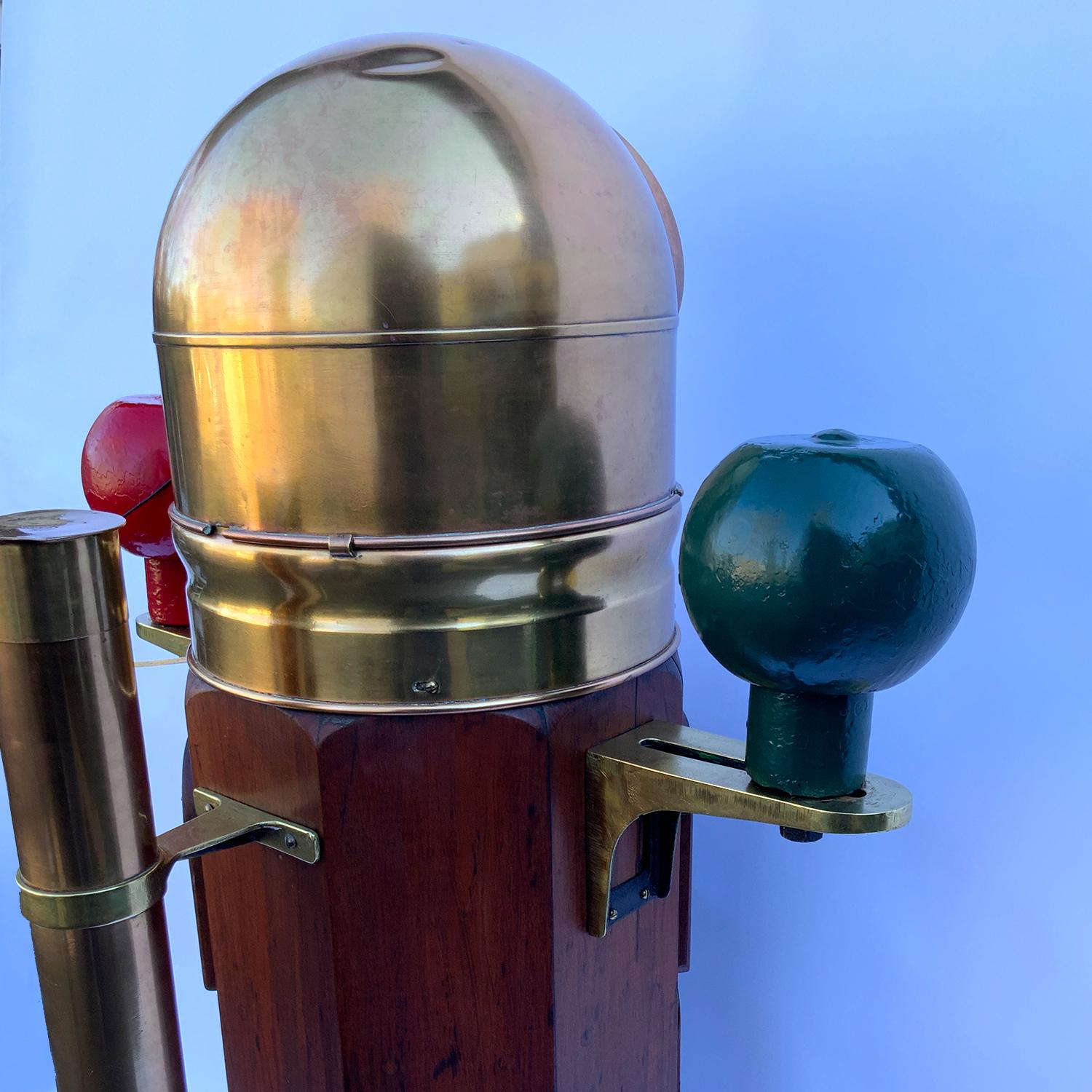 Classic Ship Binnacle By C. Plath Of Hamburg at 1stDibs | c. plath ...