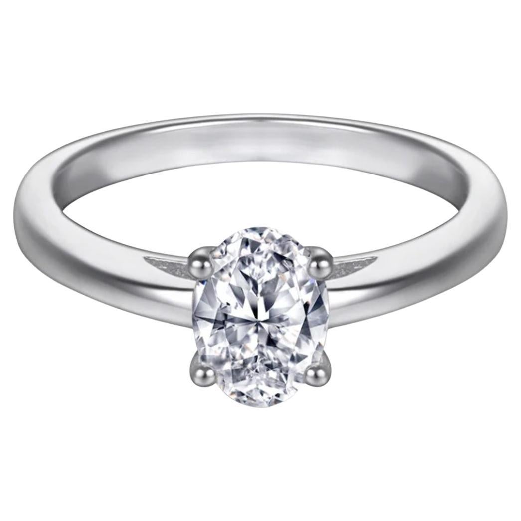 3Ct Moissanite Pear Engagement Ring 925 Sterling Silver Solitare ...