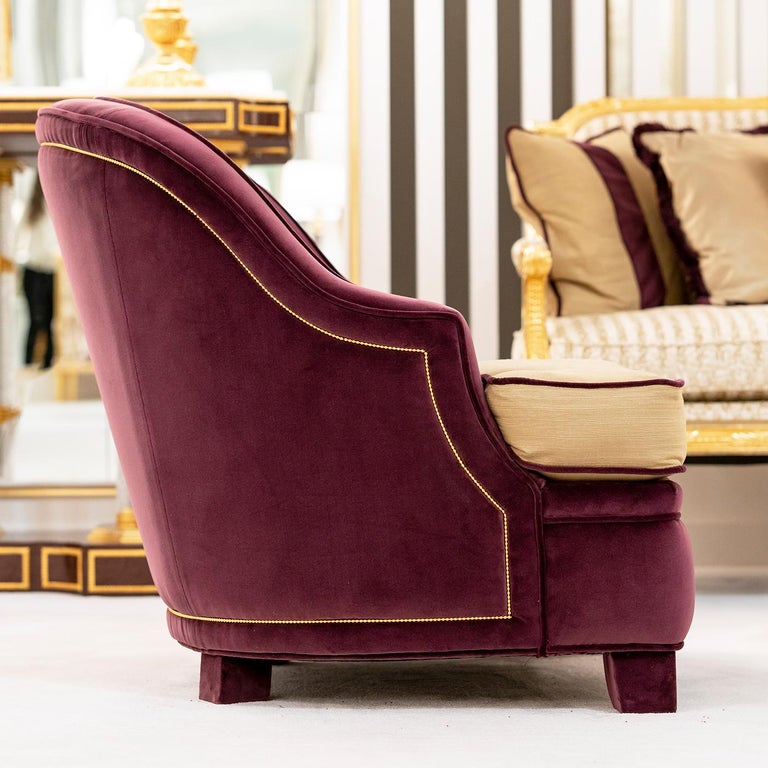 Classic-Style Armchair For Sale at 1stDibs
