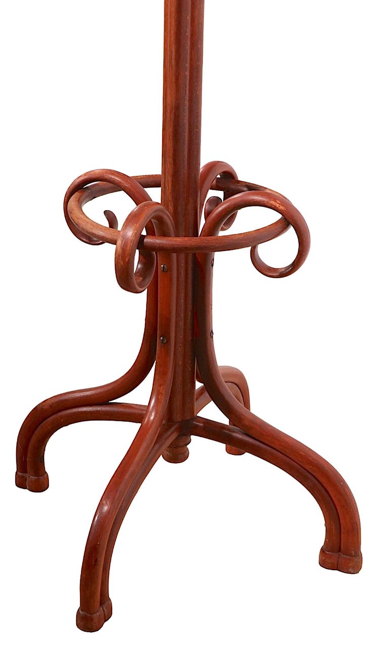 Classic Thonet Bentwood Coat Tree Rack at 1stDibs