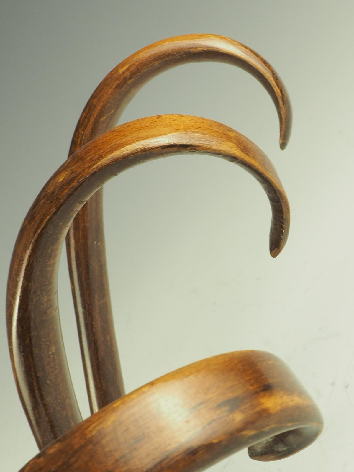 Classic Thonet Bentwood Wall Coat Rack For Sale at 1stDibs