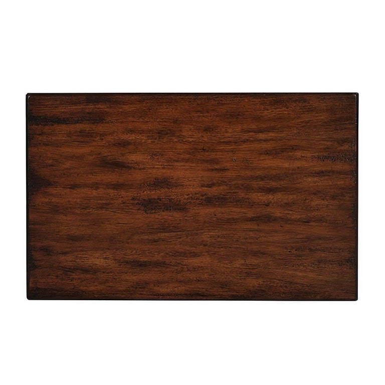 Classic Three-Tier Side Table, Mahogany Finish For Sale at 1stDibs