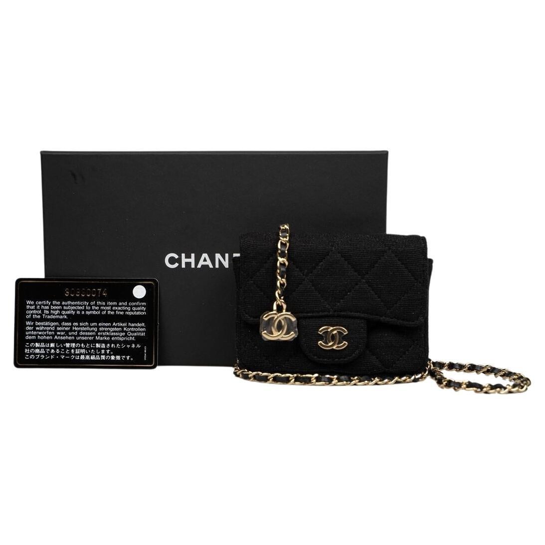 Chanel Black Tweed Rhinestone Clutch- Runway at 1stDibs | chanel ...