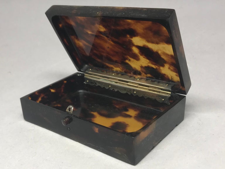 Classic Tortoiseshell Box at 1stDibs