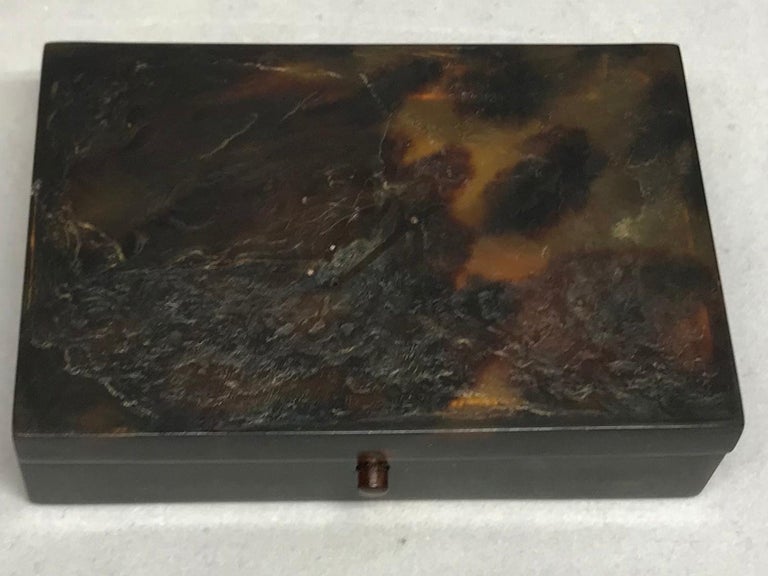 Classic Tortoiseshell Box at 1stDibs