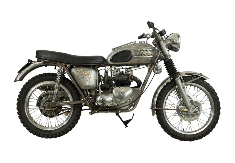 Classic, Triumph T100 Motorcycle, 500cc off Road For Sale at 1stDibs ...