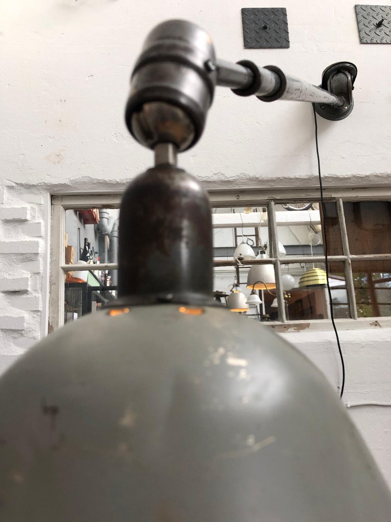 Classic Vintage Triplex Work Lamp by Johan Petter Johansson for ASEA of ...