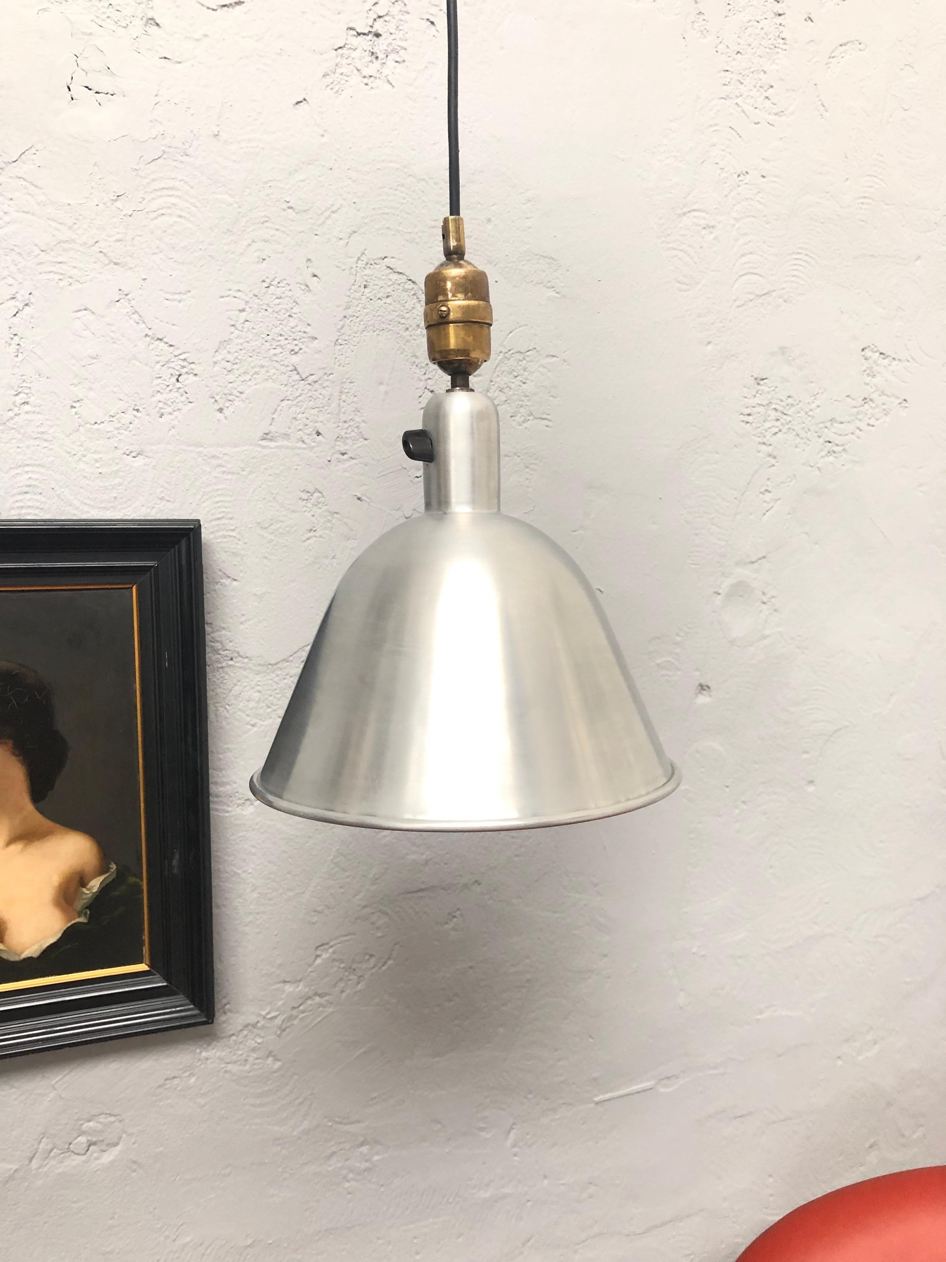 Classic Vintage Triplex Work Lamp by Johan Petter Johansson for ASEA of ...