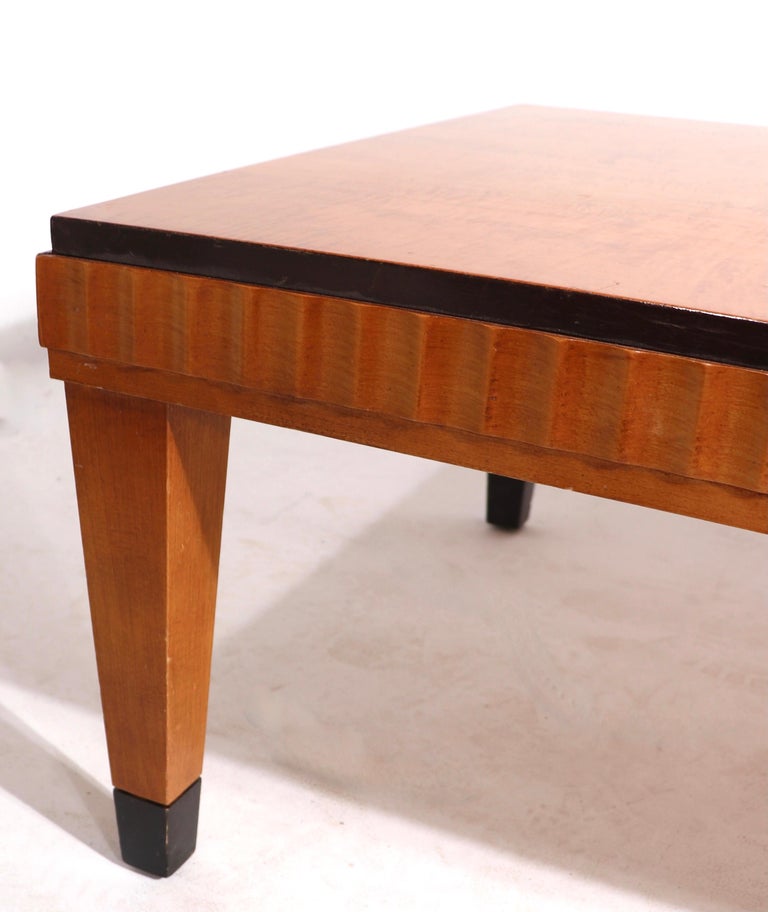 Classical Art Deco Style Coffee Table by Lane For Sale at 1stDibs